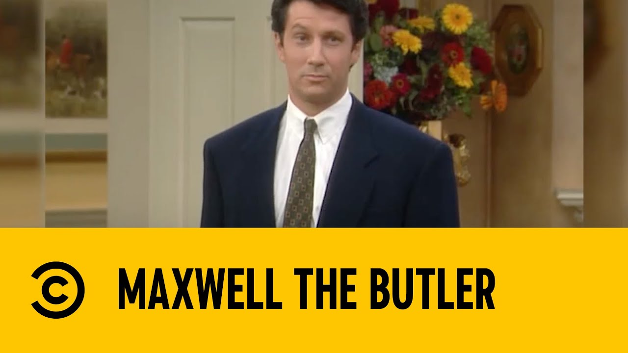Maxwell The Butler | The Nanny | Comedy Central Africa - YouTube