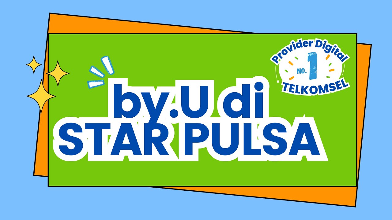 Provider Digital Telkomsel by.U Paling Diminati | STAR PULSA - YouTube