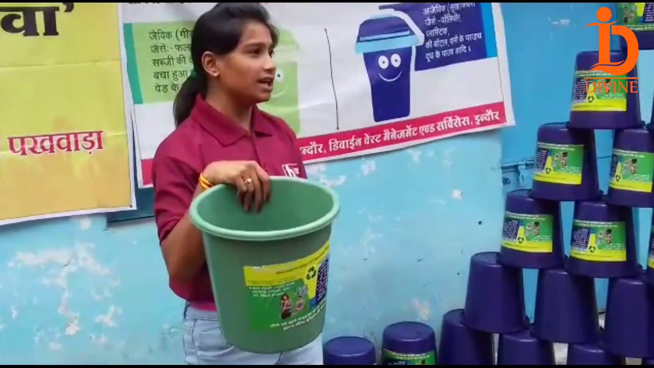 Dustbin distribution for segregation and make aware for uses of two ...