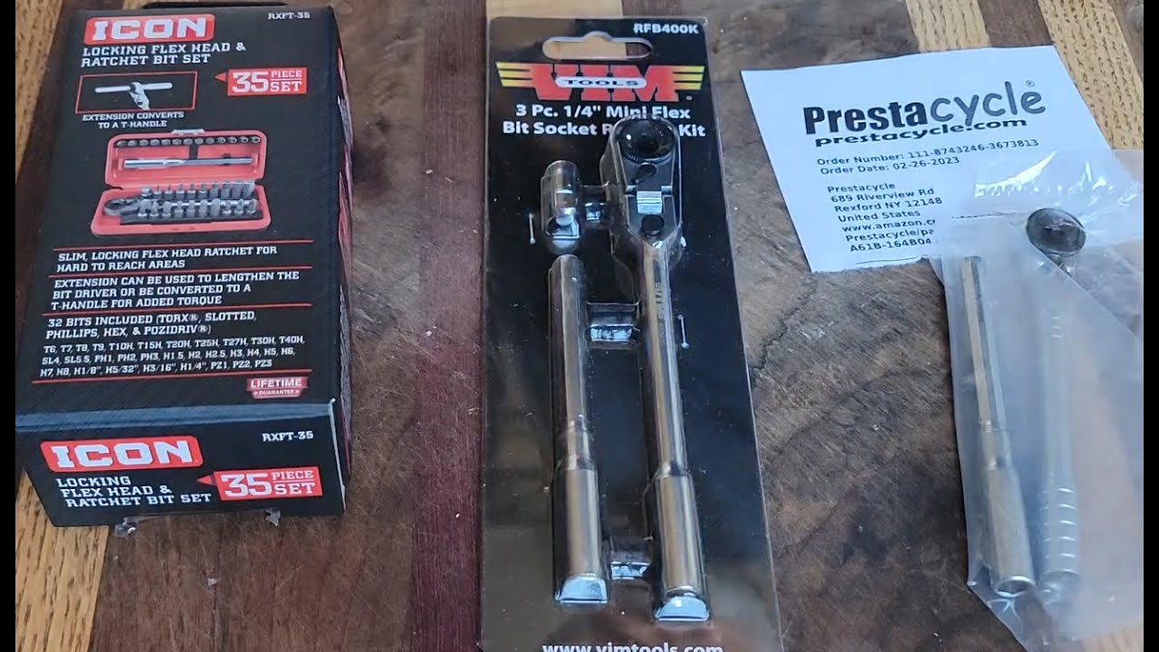 ICON - VIM - Prestacycle: Head-To-Head Comparison 1/4" Drive T Handle ...