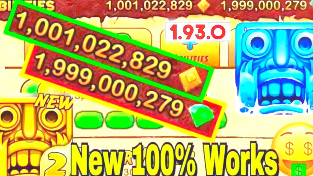 temple run 2 mod apk unlimited coins and diamonds download - YouTube