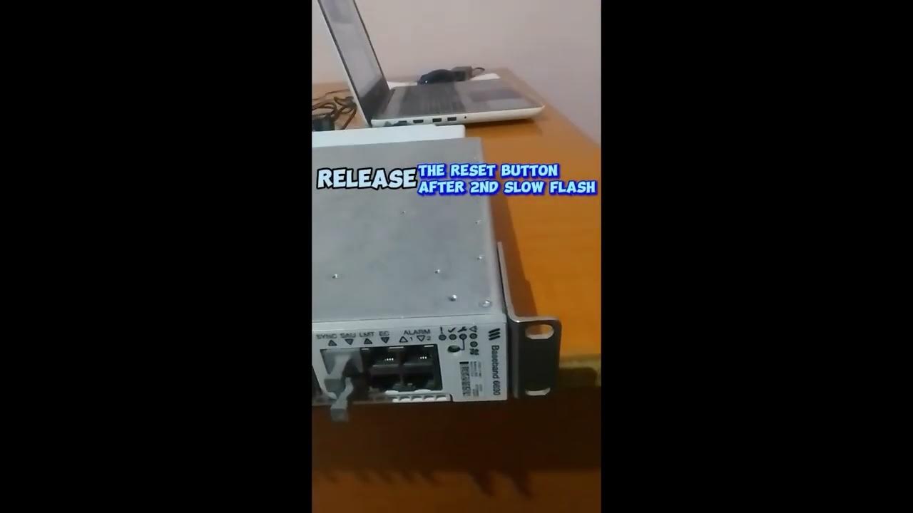 BaseBand Ericsson : Guide to Physical Factory Reset - YouTube