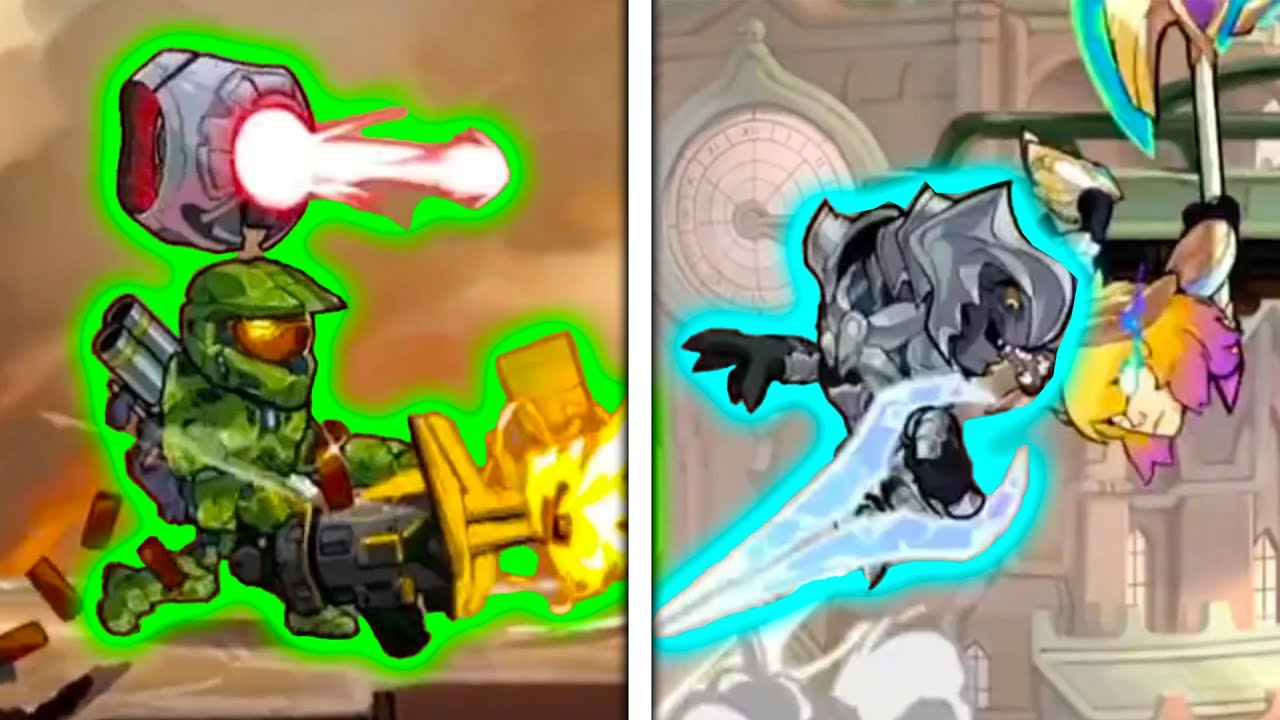 New Brawlhalla HALO CROSSOVER! (& GIVEAWAY) - YouTube