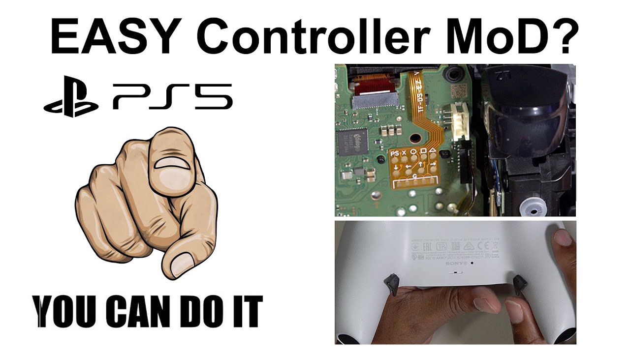 How To MoD A PS5 Controller EASY... Watching This! - YouTube