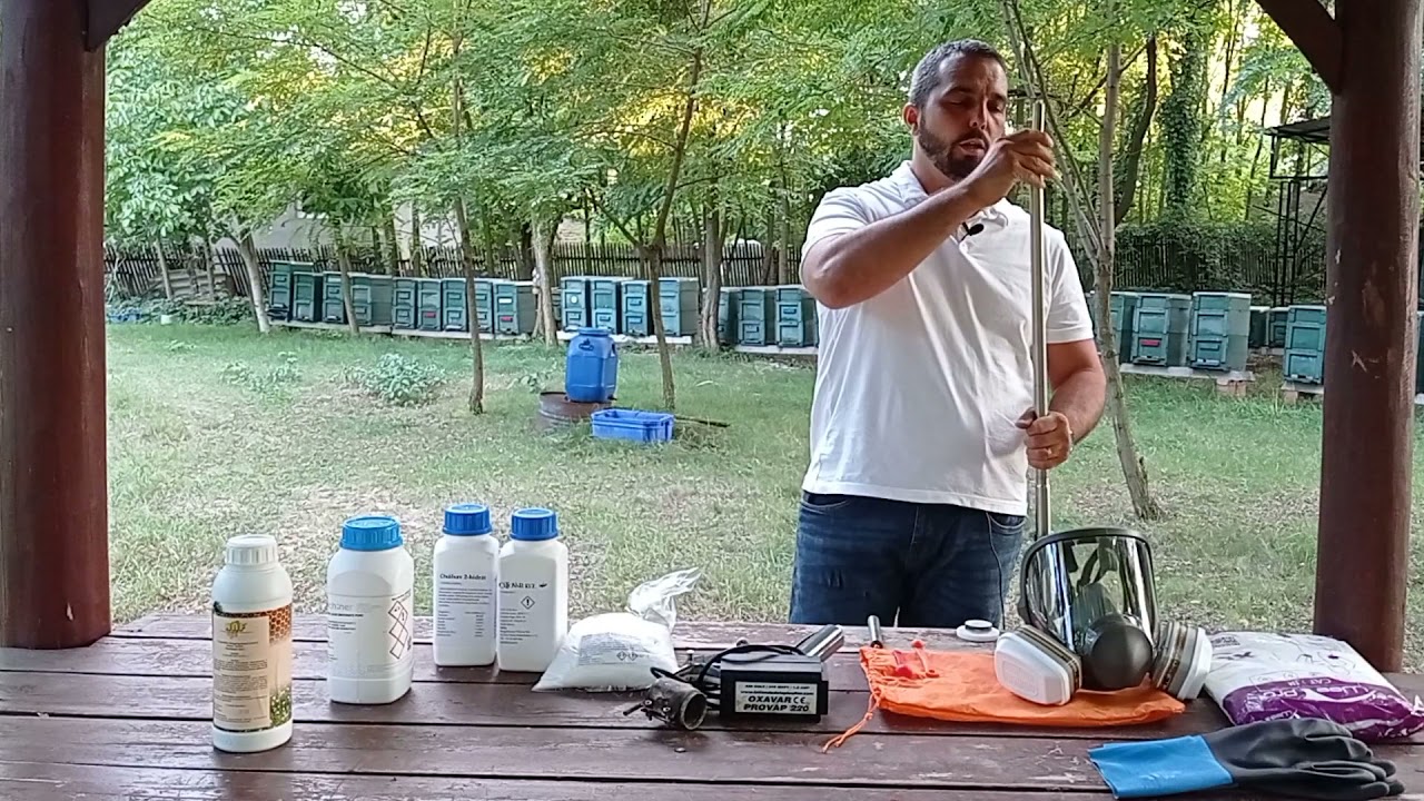 Oxálsav szublimálás Provap 220 és Provap EZ220-as készülékkel - YouTube