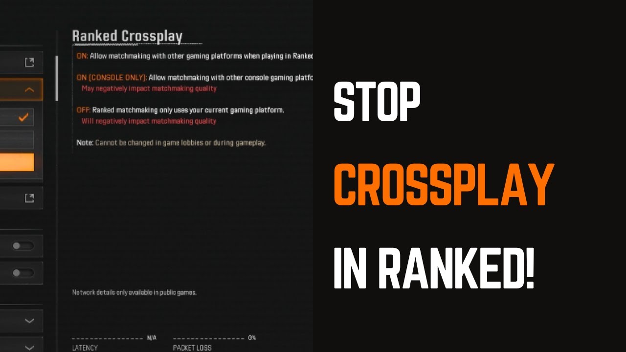 BO6 Ranked Crossplay: How to Disable It Fast - YouTube