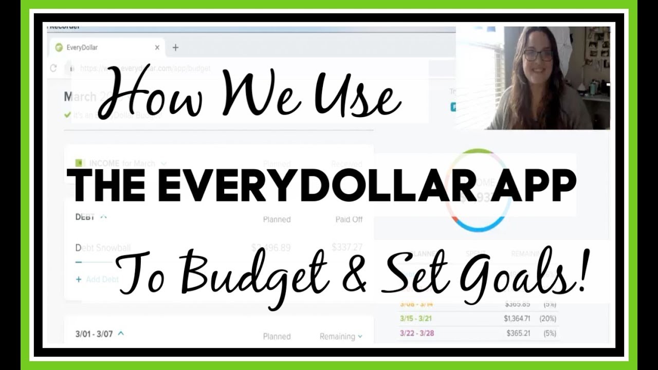The Dave Ramsey EveryDollar App How We Use It To Budget Set The Dave Ramsey EveryDollar App How We Use It To Budget Set