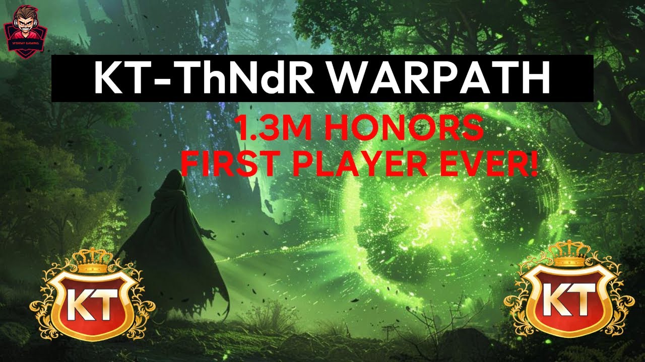WAR COMMANDER | KT-ThNdR WARPATH WITH 1.3 MILLION HONORS | KING OF THE ...