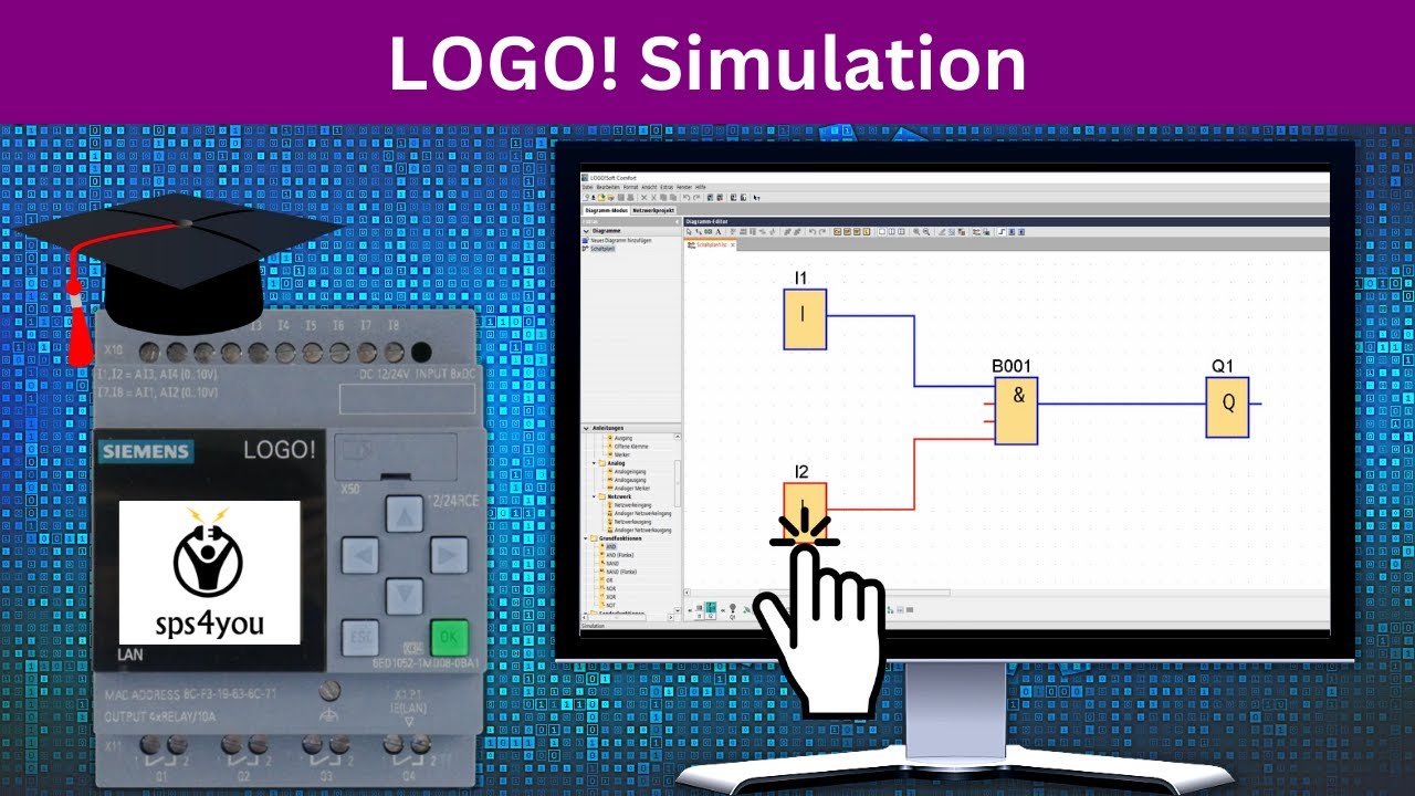 Programme Simulieren Siemens Logo Online Kurs Kapitel 15 Logo Programmieren Lernen Youtube