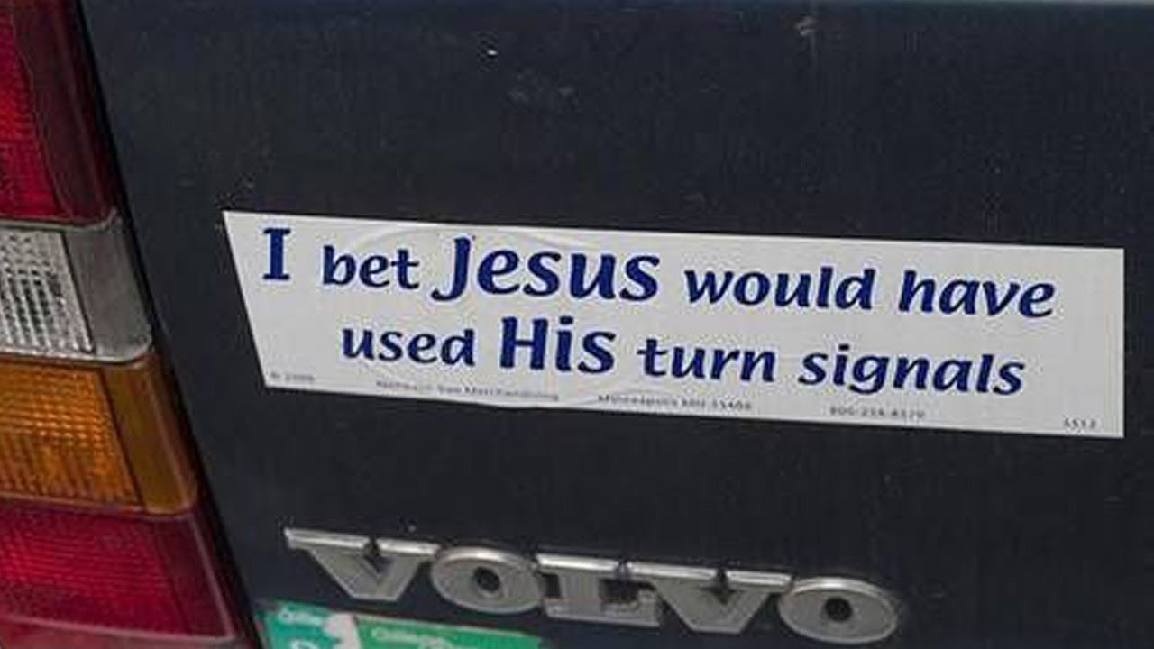 Worst Bumper Stickers Ever! - YouTube