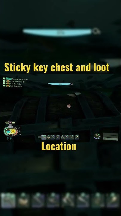 Sticky Key Chest Location And Loot With Map Reference (Grounded) - YouTube
