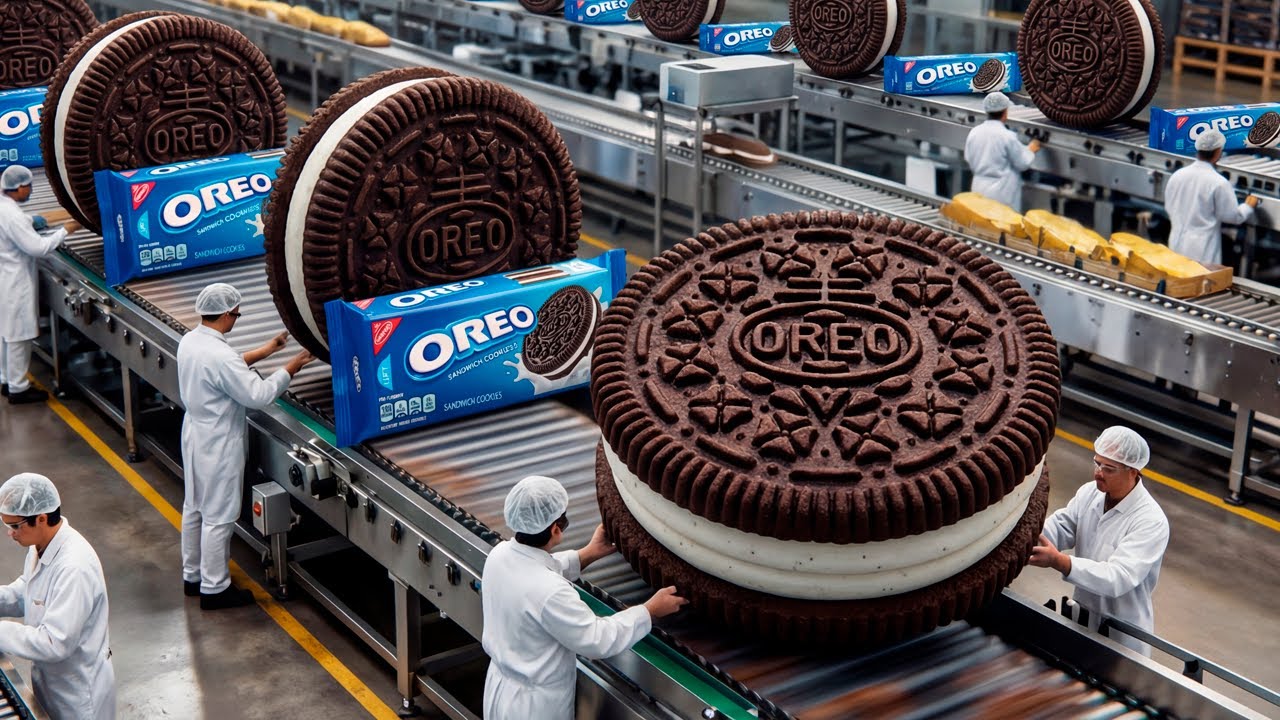 Inside the Factory That Produces 1,000,000 Oreos Per Hour (FULL PROCESS ...