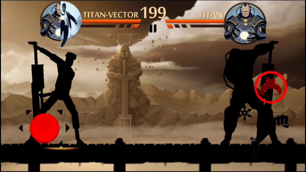 Shadow Fight 2 Titan-Vector Vs Titan - YouTube