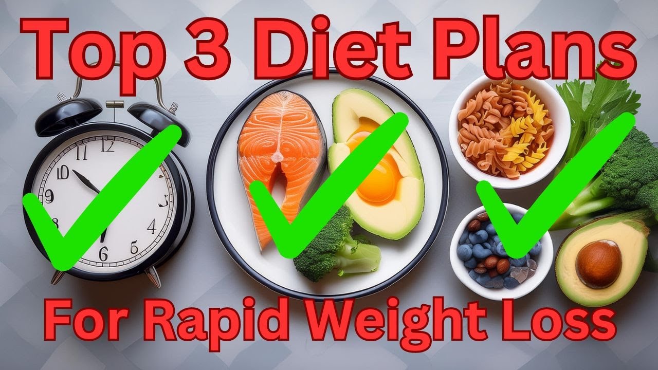 The Best Diet Plan For Rapid weight loss - YouTube