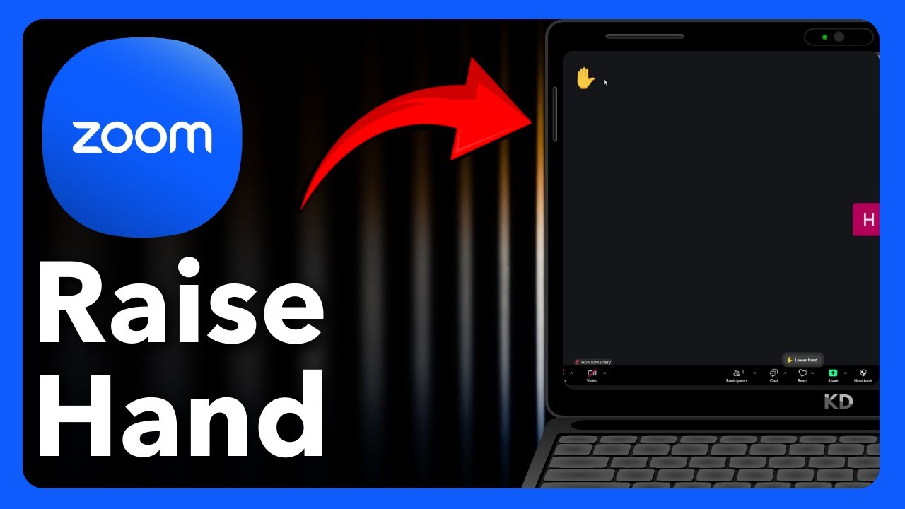 How To Raise Hand In Zoom - Step By Step - YouTube