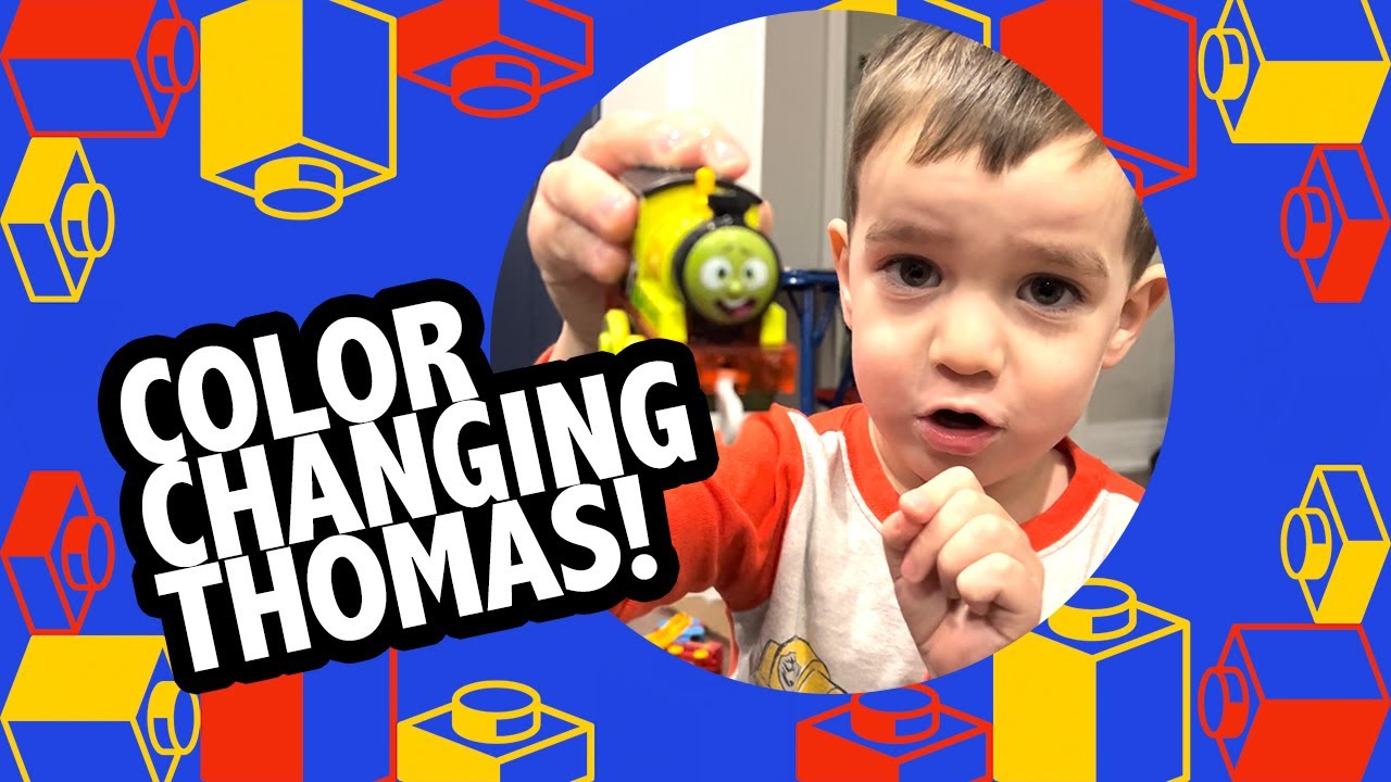 Thomas and Friends NEW Color Changers REVIEW + BB's Birthday + Playtime ...