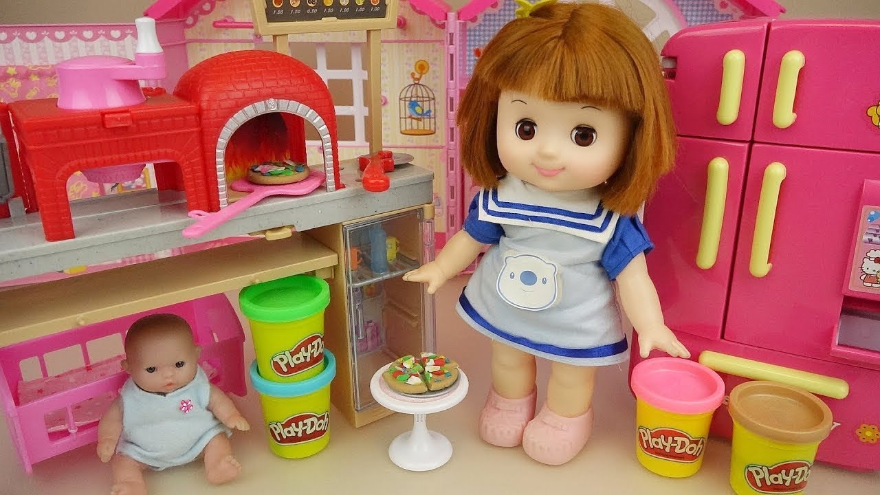 Emma Pretend Play w/ Disney Princess Snow White Pink Kitchen Toy Kids ...