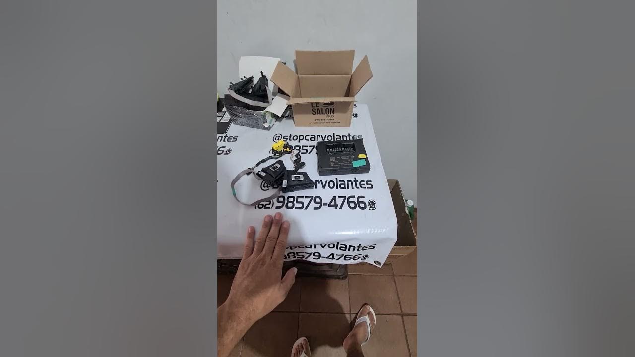 como ligar instalar volante multifuncional gol voyage saveiro G6 G7 G8 - YouTube