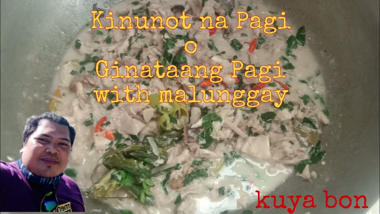 Kinunot na Pagi o Ginataang Pagi reciepe - YouTube