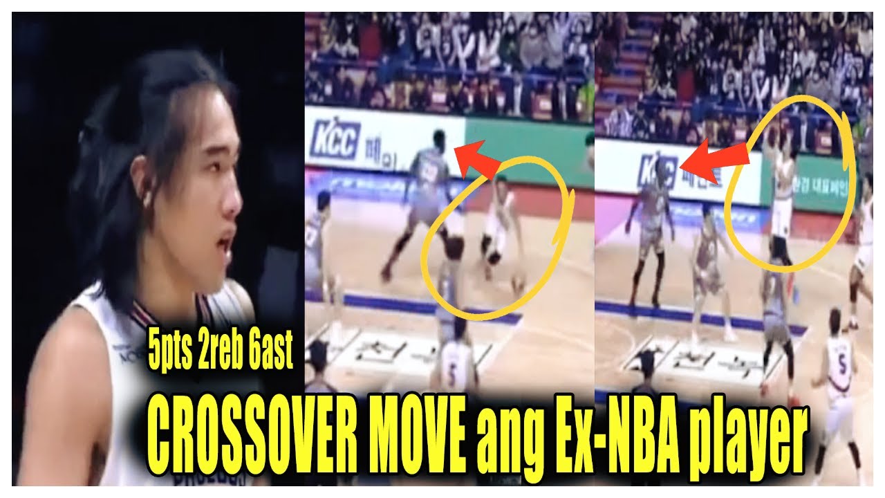 BINURA ni Miguel Oczon gamit ang kanyang CROSSOVER MOVE ang Ex-NBA ...