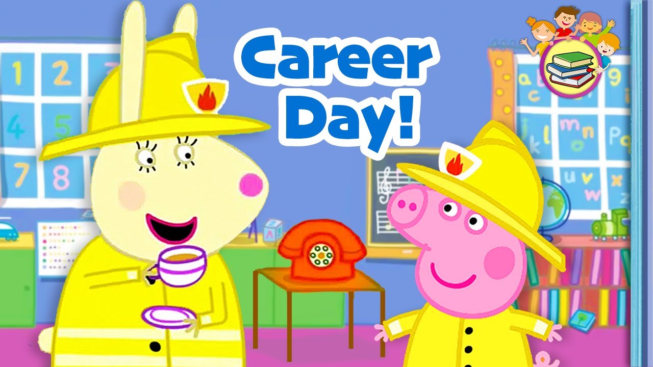 Peppa's Career Day! | FULL Story! | Peppa Pig | Back to School Books ...