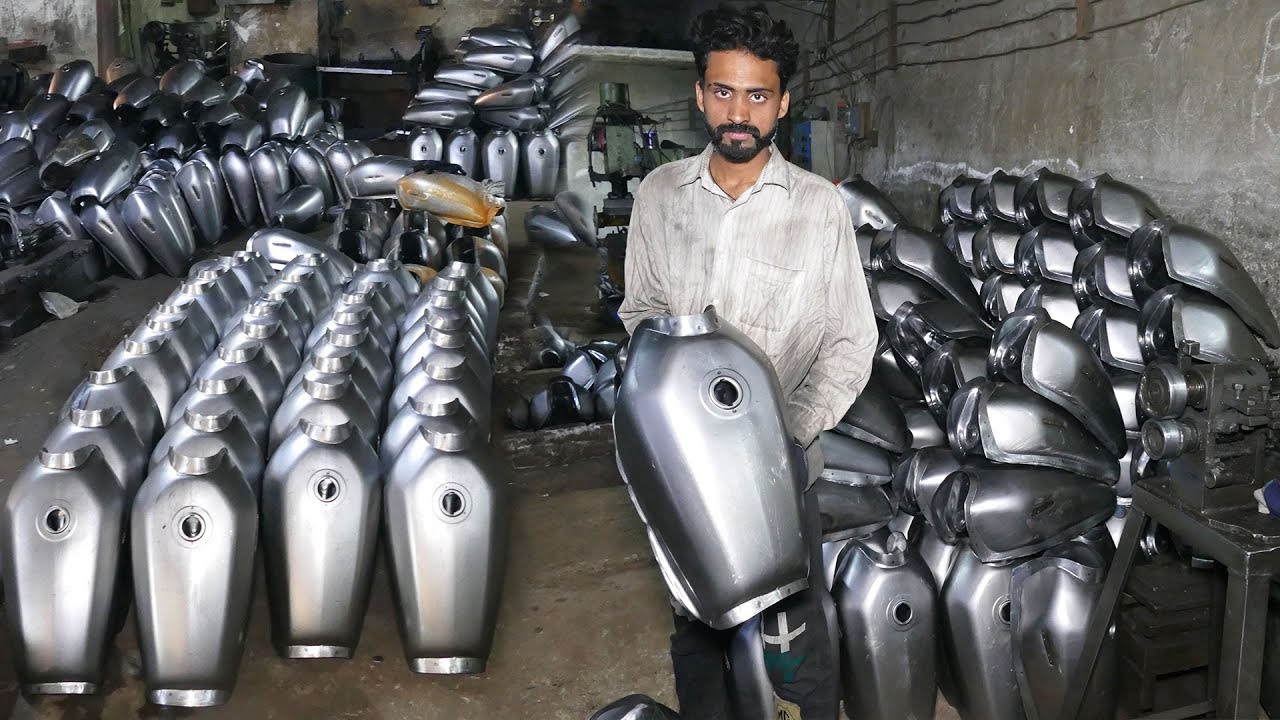 Mass Production - How Factories Produce Thousands of Motorcycle Fuel ...