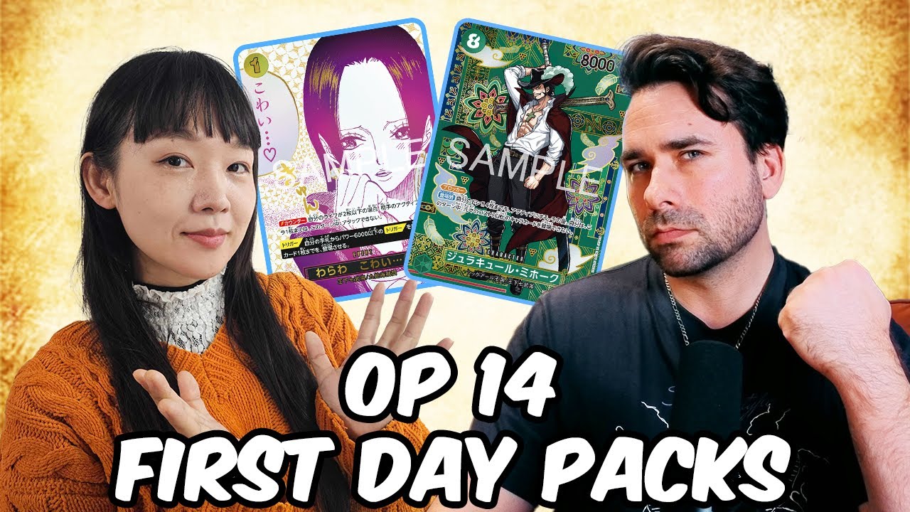 OP14 First Day Pulls Ft. Yoneko | Loose Packs Are King? - YouTube