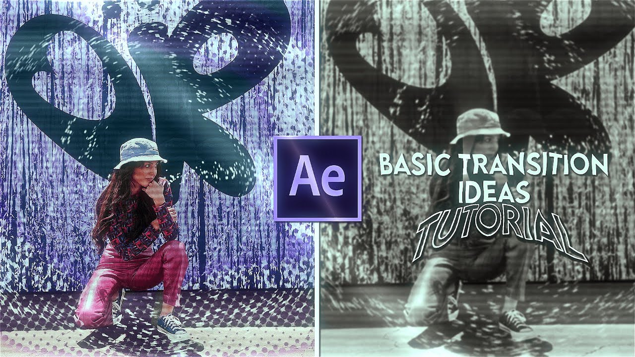 basic transitions | after effects - YouTube