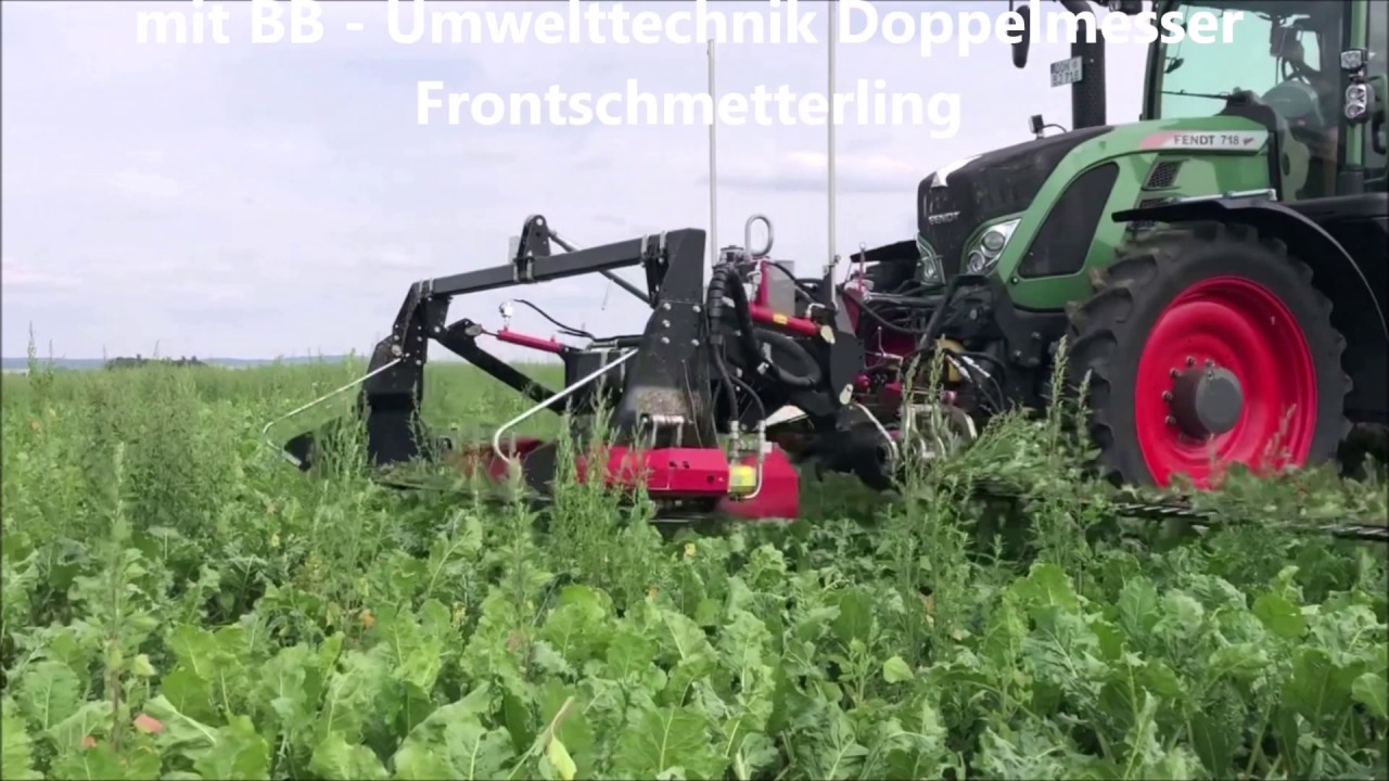 BB - Umwelttechnik Frontschmetterling 9 Meter Unkrautbekämfung ...