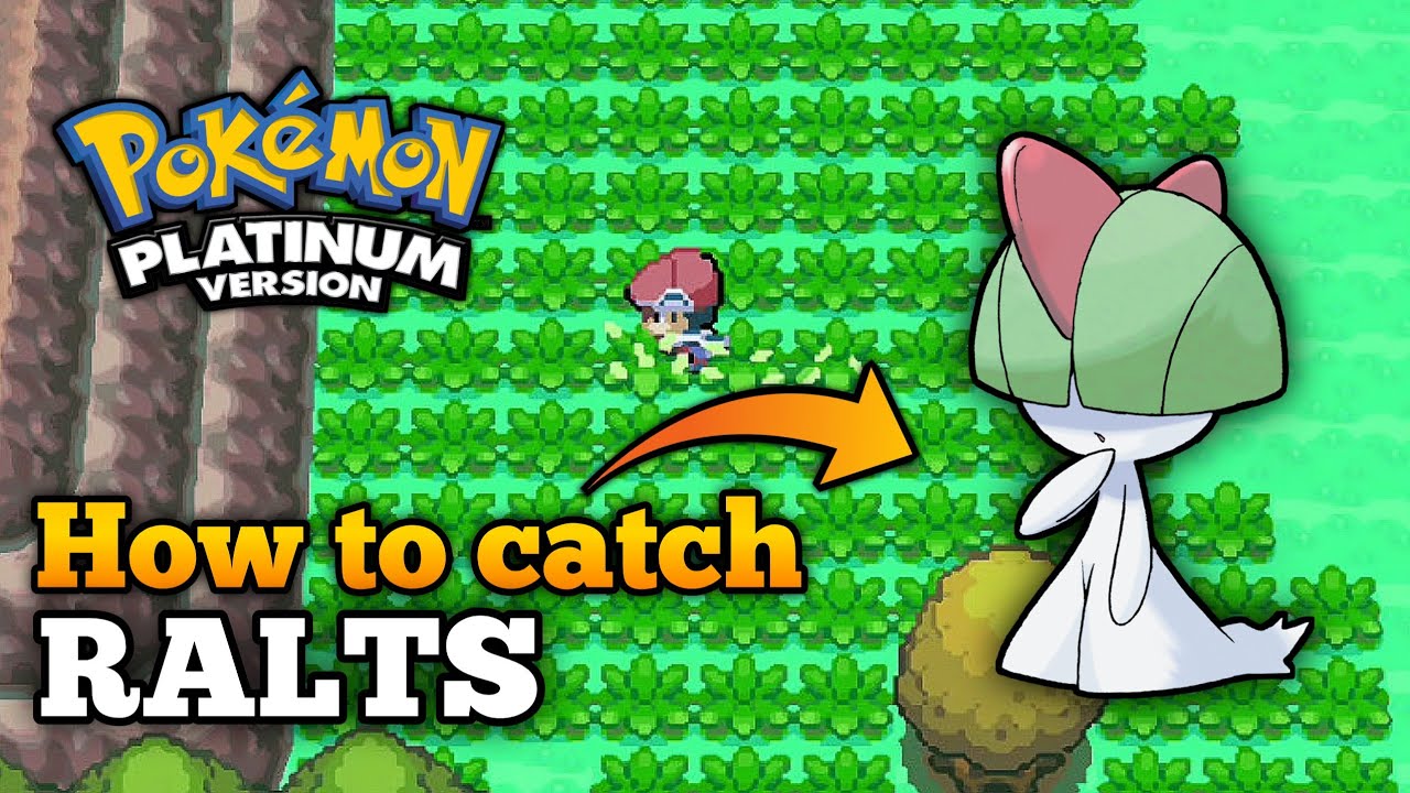 How To Catch Ralts In Pokemon Platinum | Ralts Location - YouTube