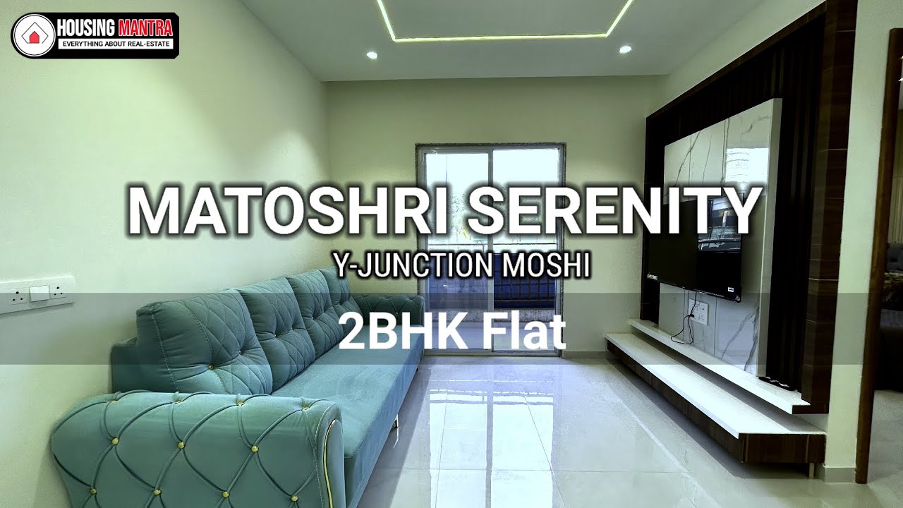Matoshri Serenity sample flat video | new launch project in moshi | 2 bhk in moshi Dudulgoan ...