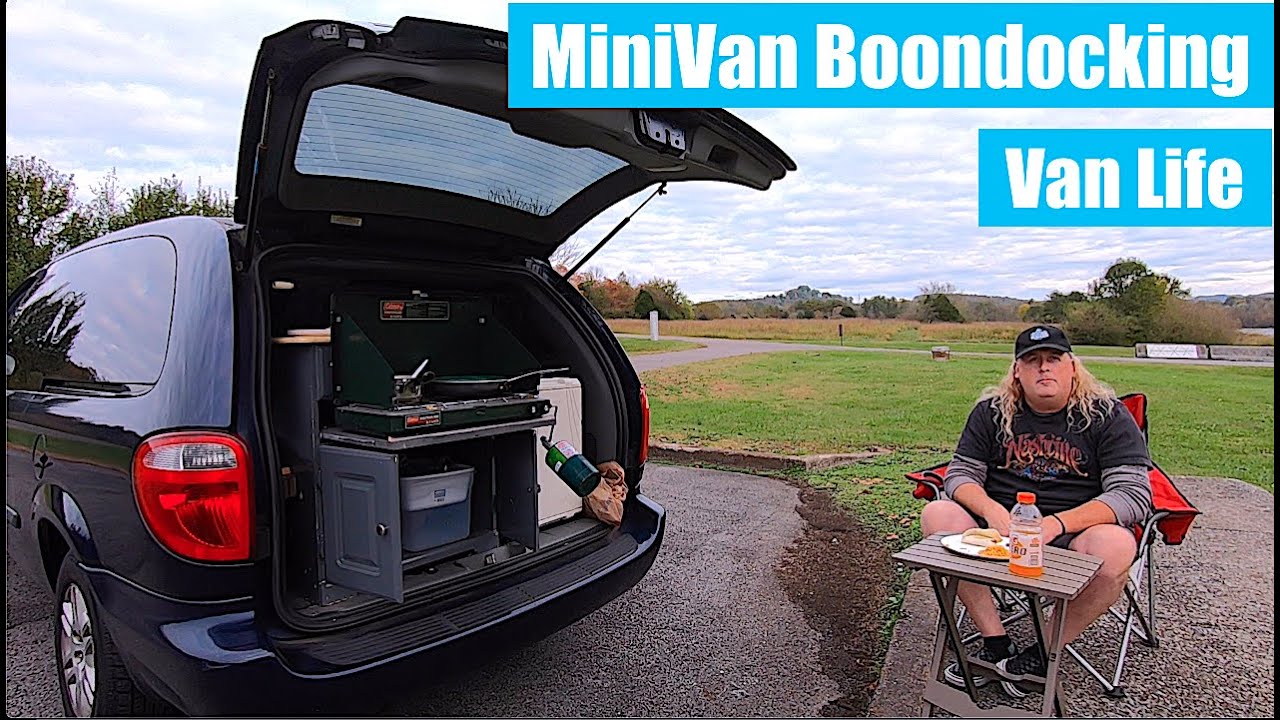 MiniVan Boondocking-Stealth Camping-Van Life - YouTube
