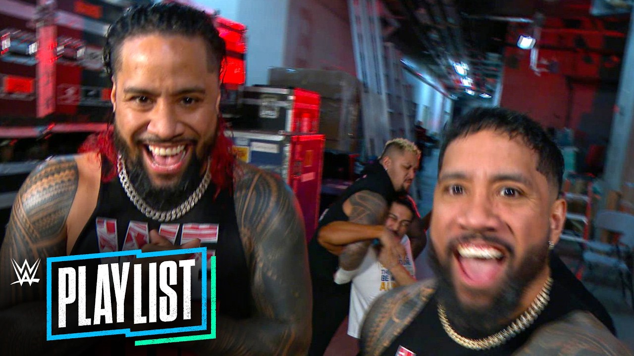 Backstage chaos! Superstars fight behind the scenes: WWE Playlist - YouTube