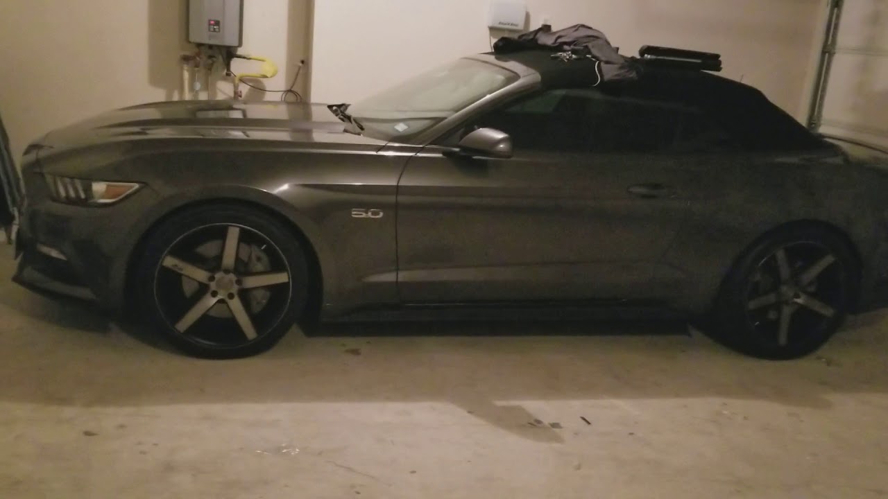 2015 mustang tires 305 rear 255 front - YouTube