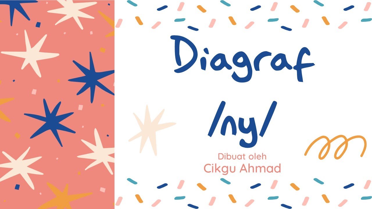 Diagraf /n/y bahagian 1 - Gabungan /ny/ dengan Vokal - YouTube