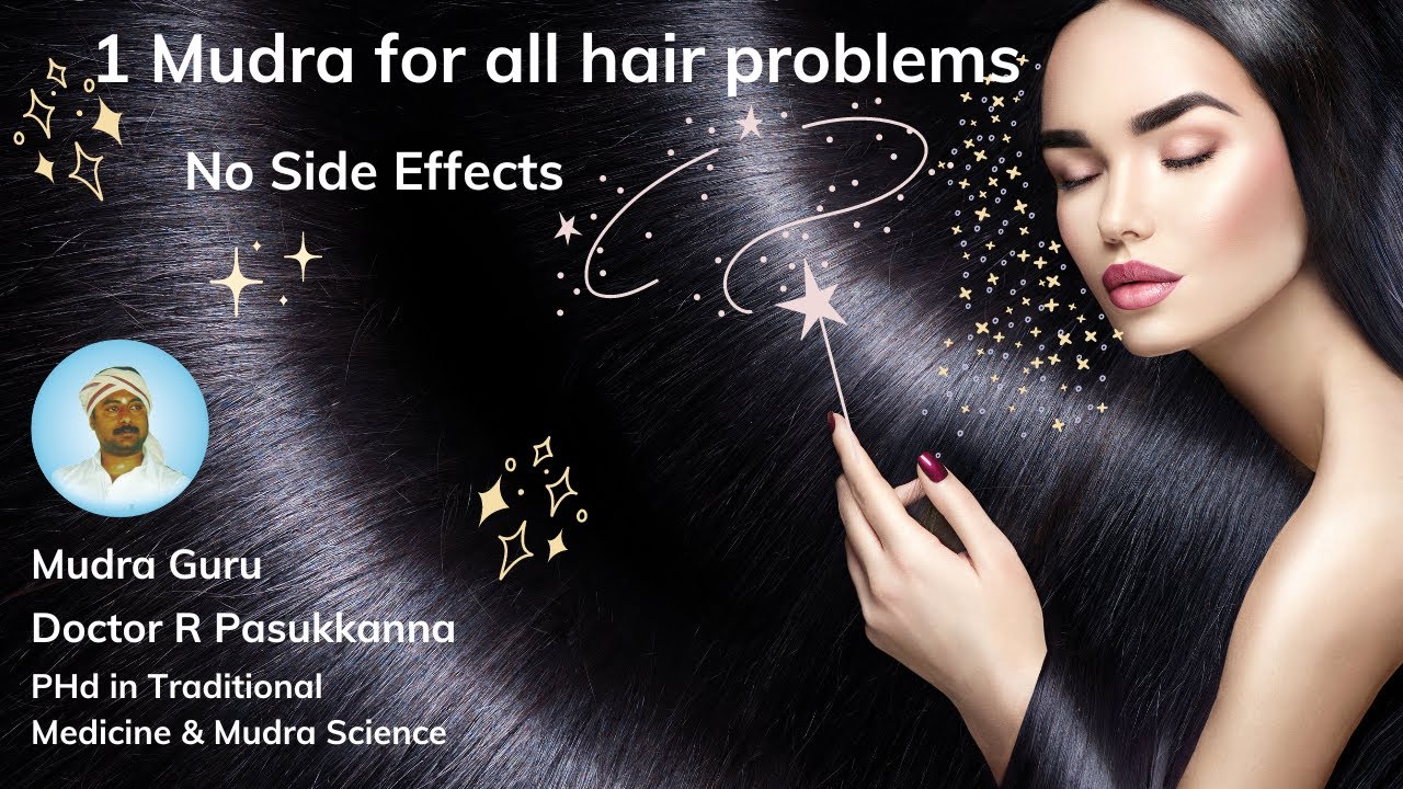 Yoga mudra for hair regrowth | Hair fall yoga | Mudra therapy for hair ...