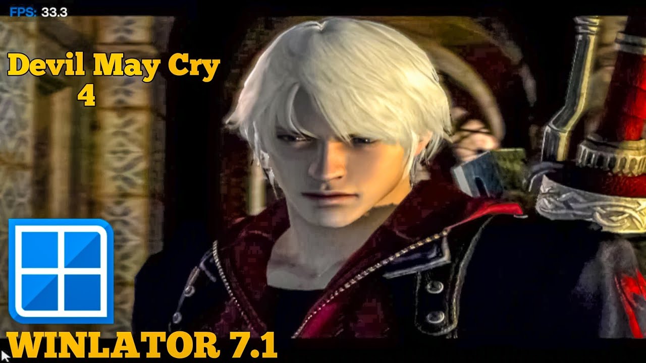 Winlator 7.1 Devil may Cry 4 Special Edition Window Android Emulator ...
