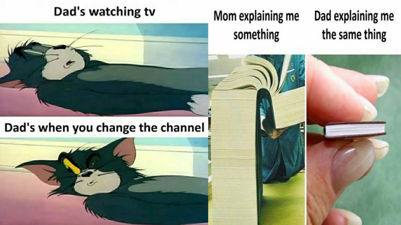Mom Explaining vs dad Explaining Difference | Funny Backbenchers meme ...
