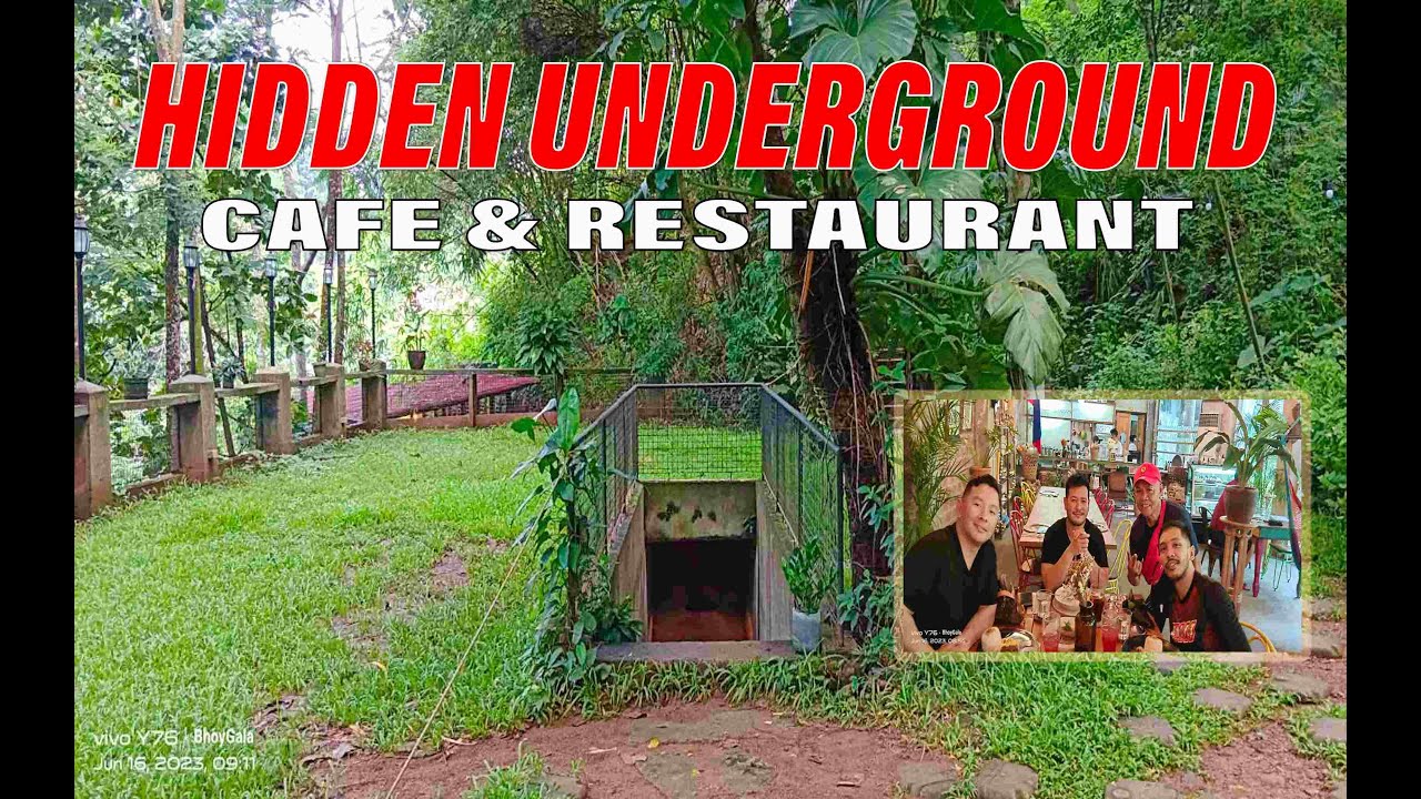 BURROW CAFE| HIDDEN UNDERGROUND CAFE & RESTAURANT| BEVERLY HILLS ...