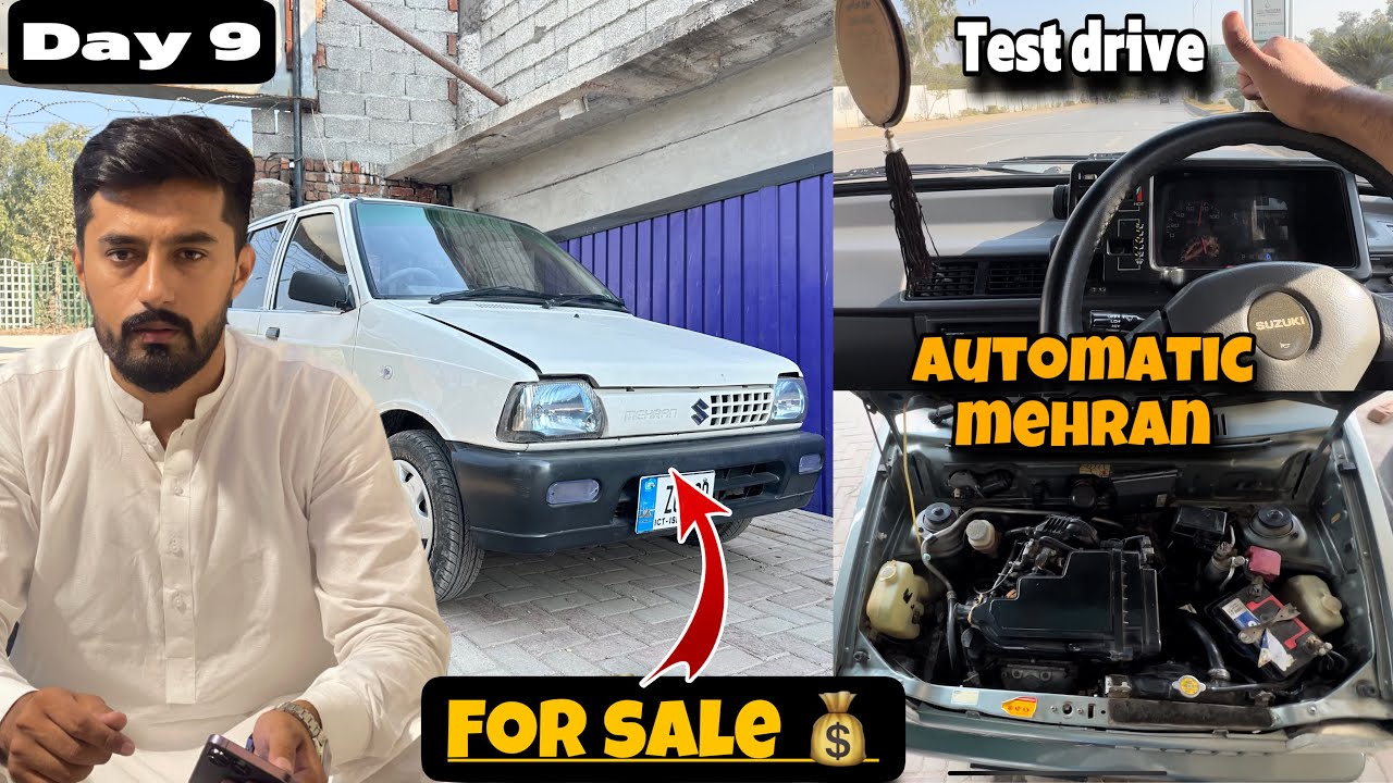 For Sale 💰 | Suzuki Mehran 2013 Model 😱 | Test Drive Project Automatic ...