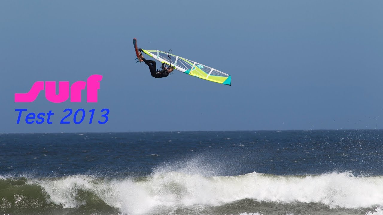 surf Test - new boards and sails for 2013 - YouTube