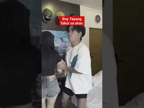 Boy tapang and Cherry white! Boy tapang takot na takot sa ha - YouTube