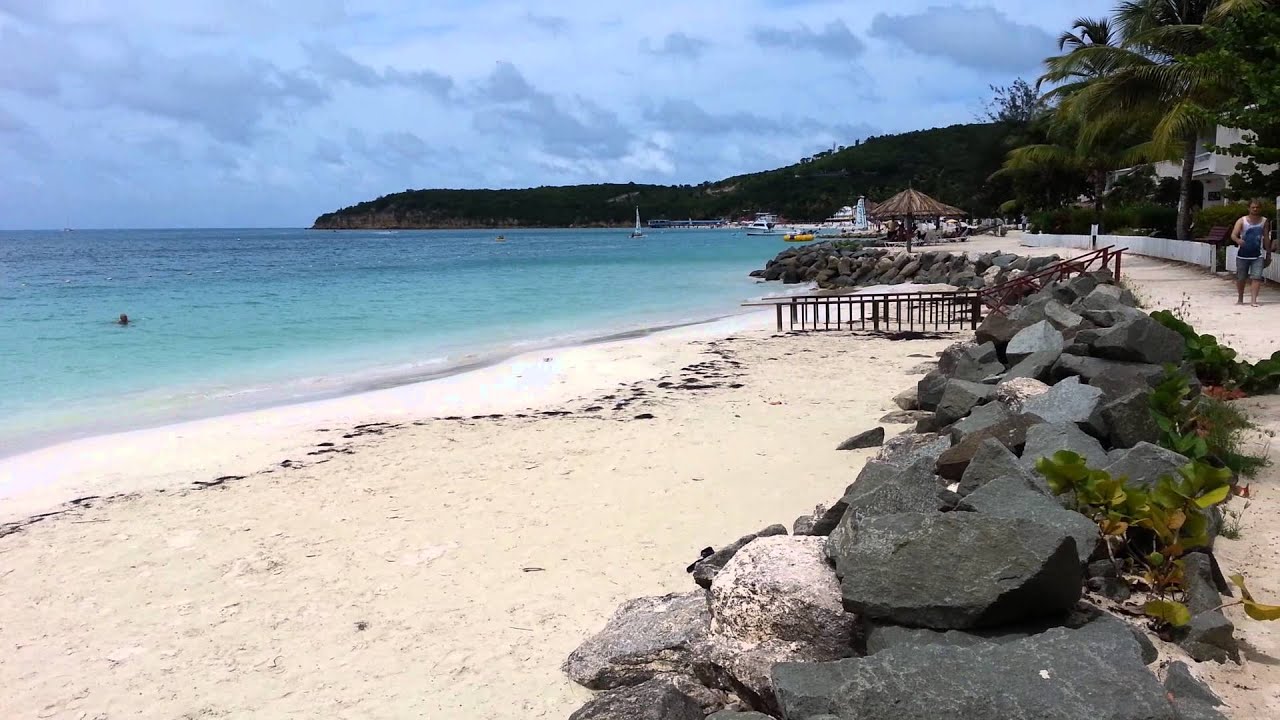 A Moment in Antigua & Barbuda : Dickenson Bay Beach pt2 - YouTube