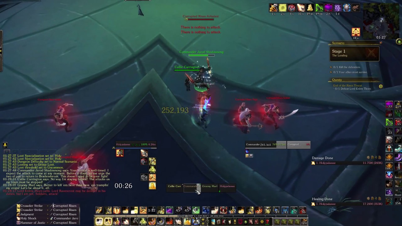 Healer Mage Tower - Holy Paladin POV - YouTube