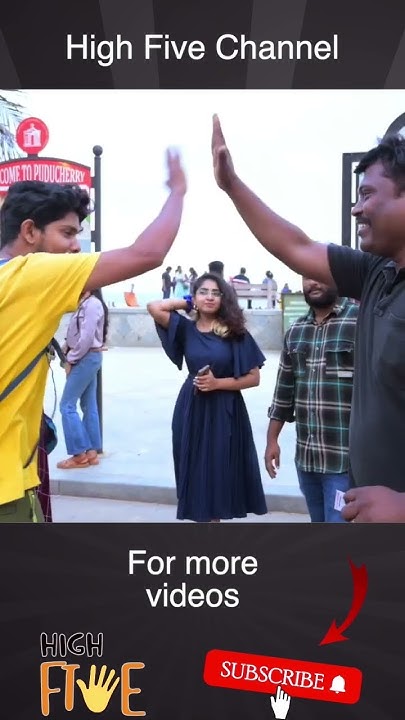 I am doing 10000 High Five challenge - YouTube