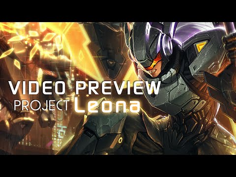 Aperçu Skin PROJET Leona League of Legends - YouTube