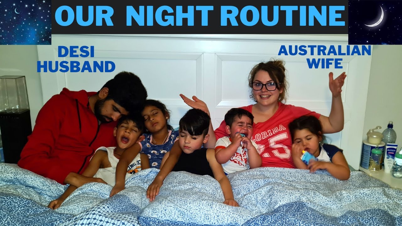 OUR NIGHT ROUTINE ||| LOVELEEN VATS & COURTNEY VATS ||| - YouTube