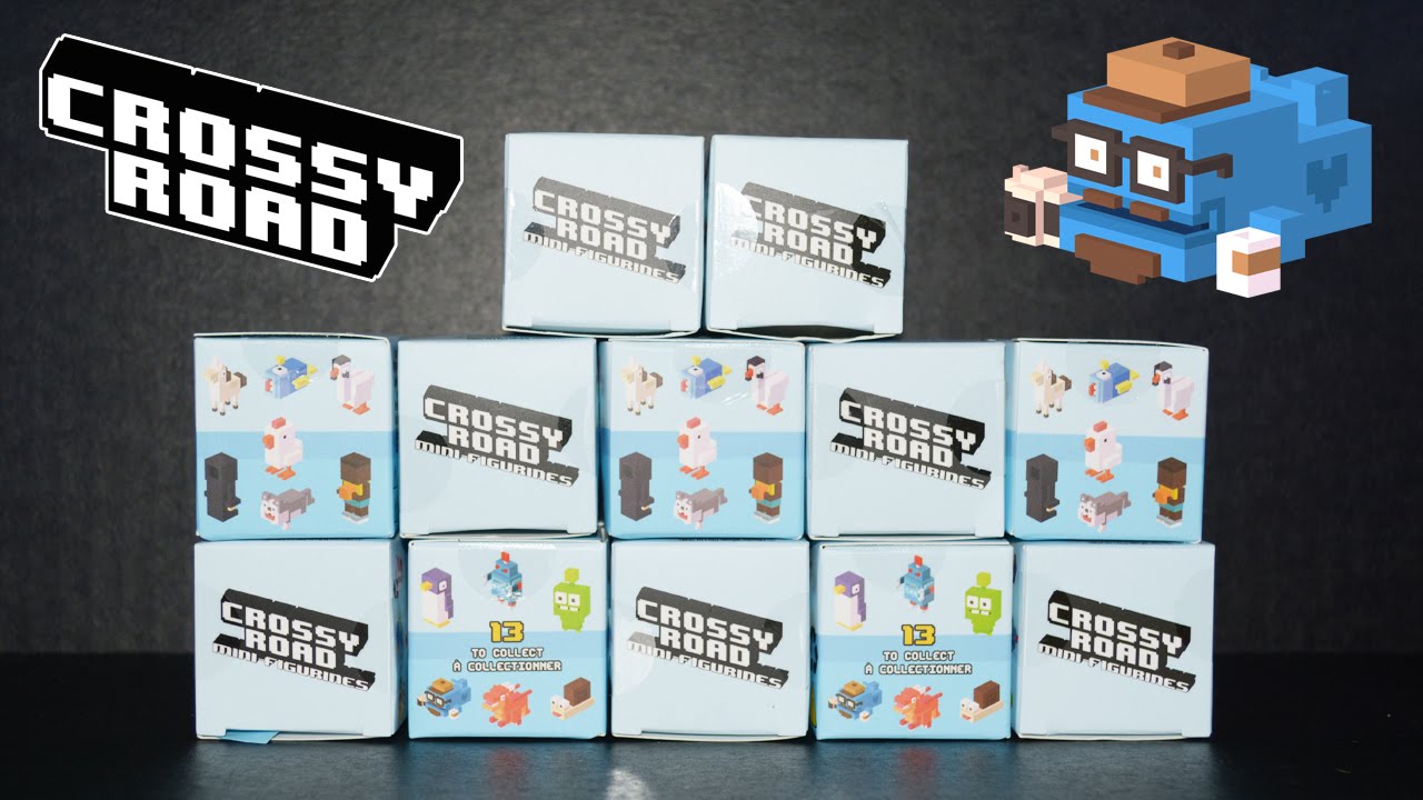 Crossy Road Minifigures Unboxing (12 Blind Boxes) - 4K - YouTube