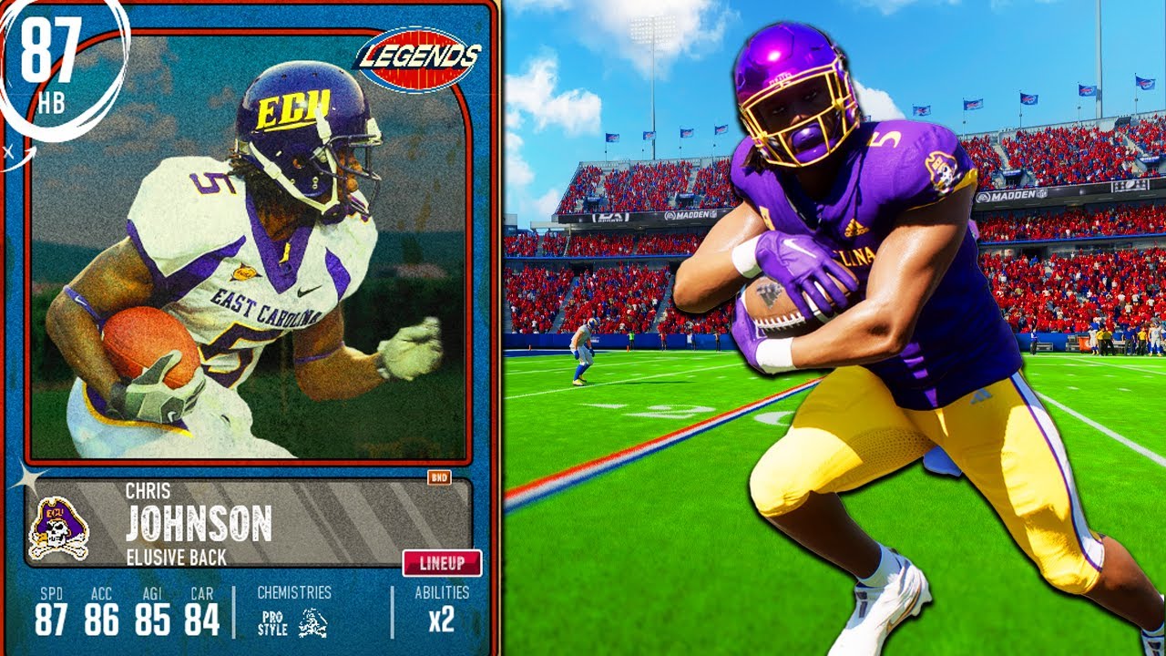 Chris "CJ2K" Johnson is a DAWG in College Football 25! - YouTube