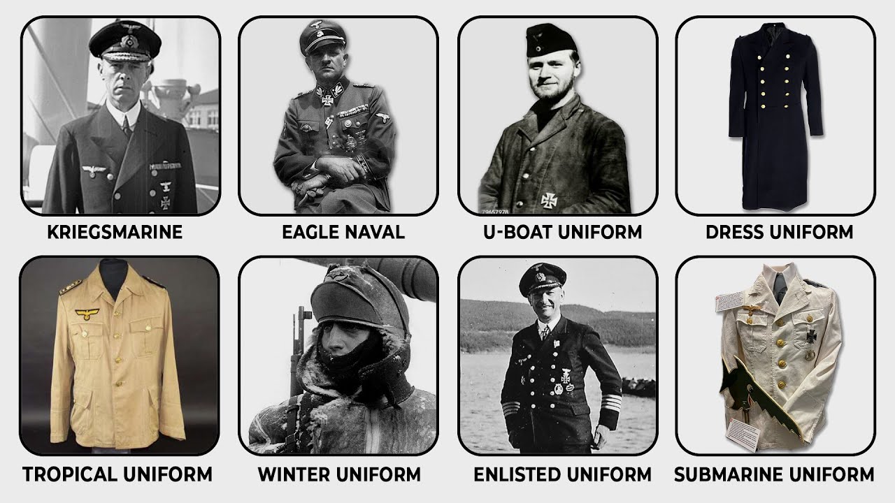 Nazi Navy Uniforms Explained - YouTube